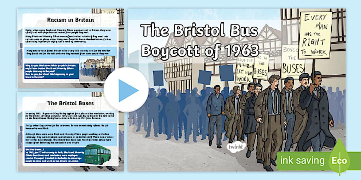 The Bristol Bus Boycott of 1963 | KS2 1960s Black History