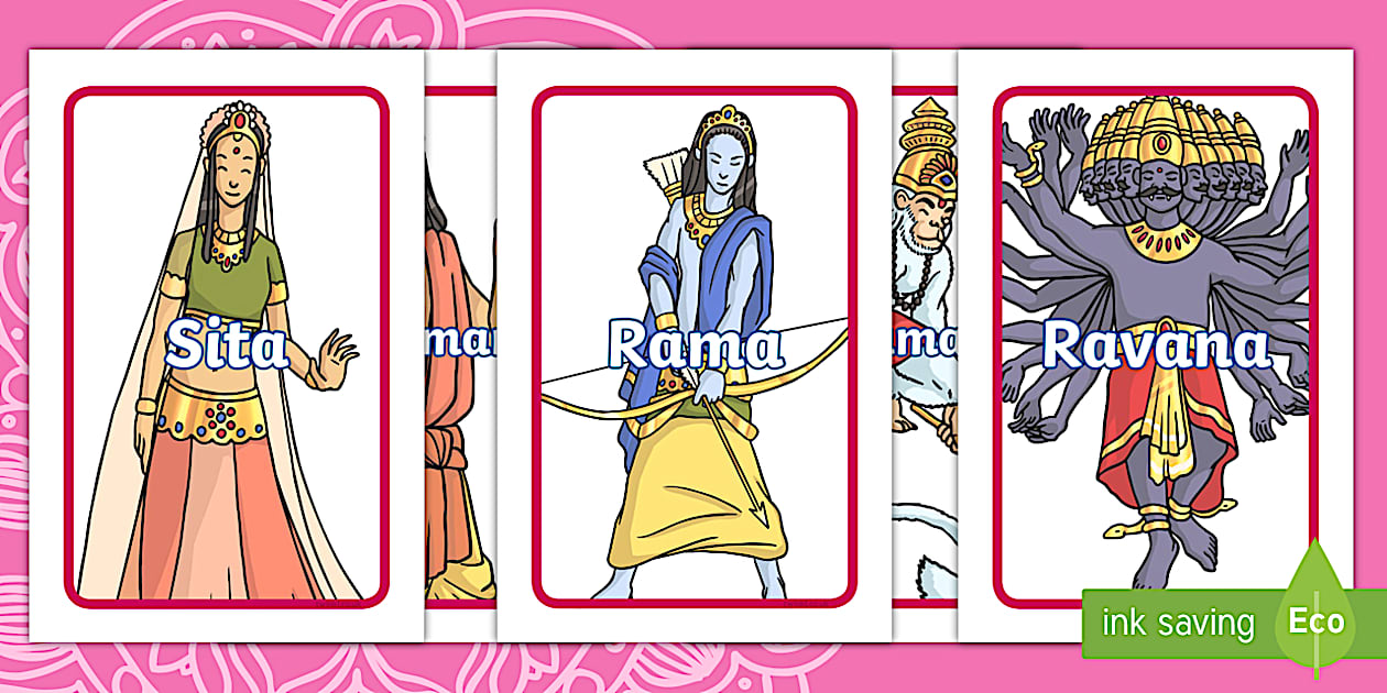 IKEA Tolsby/Fiestad Editable Diwali Themed Group and Table Signs