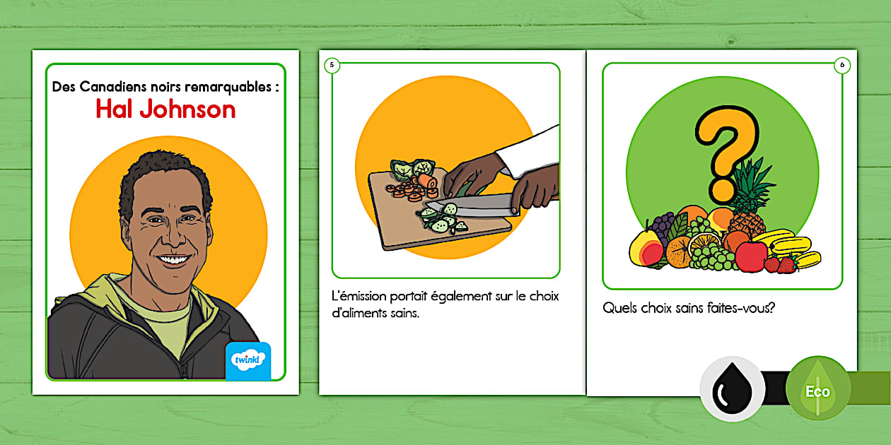 Remarkable Black Canadians Easy Readers French: Hal Johnson