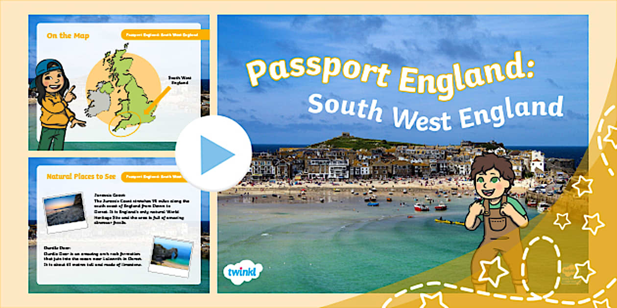 Passport England: South-West England (teacher made) - Twinkl