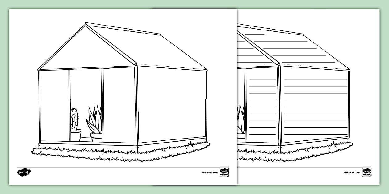 Greenhouse Templates (Teacher-Made) - Twinkl