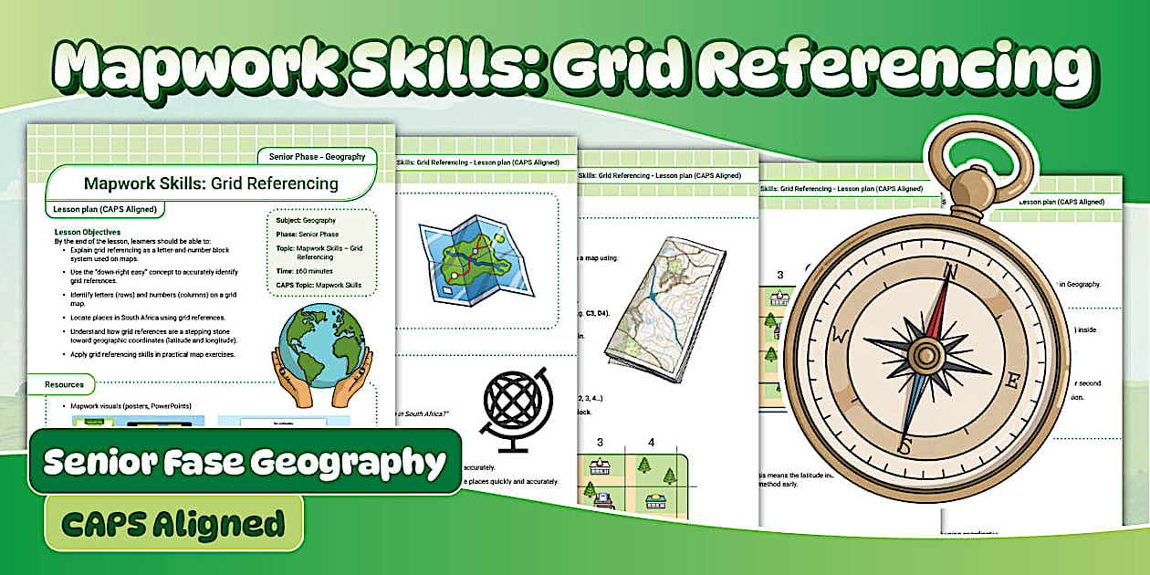 Geography - Mapwork Skills: Grid Referencing - Lesson plan