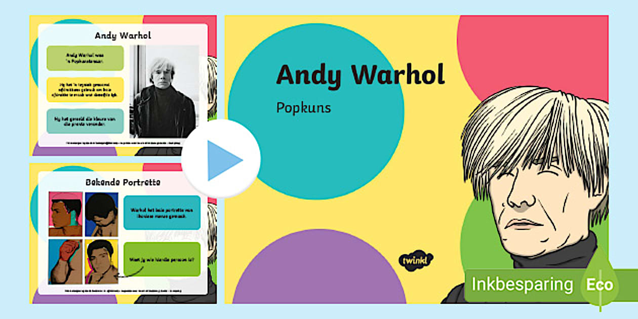Andy Warhol Pop Art PowerPoint (teacher made) - Twinkl