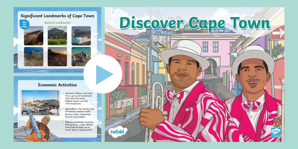 Cape Town South Africa Information PowerPoint | Twinkl ZA
