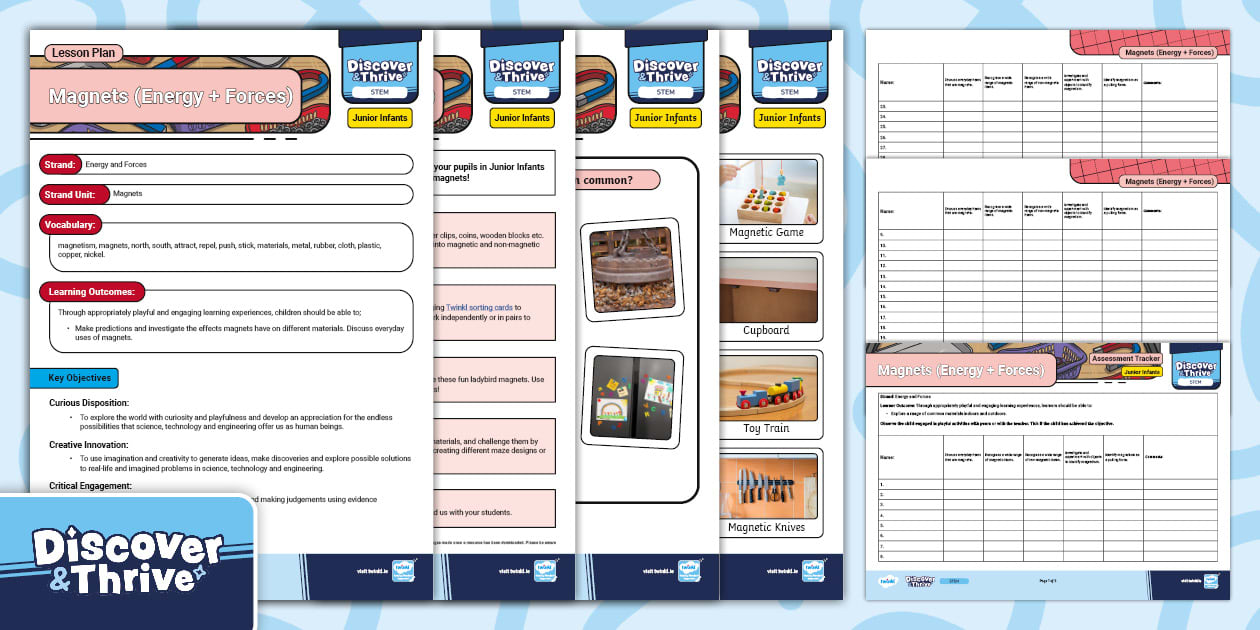 STEM (Energy + Forces) Magnets Pack (teacher made) - Twinkl