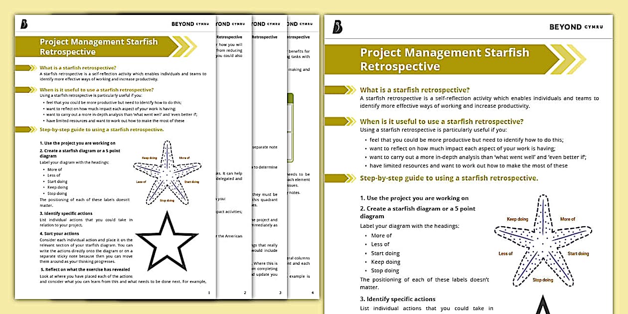 Future Destinations: Project Management Tools (teacher made)