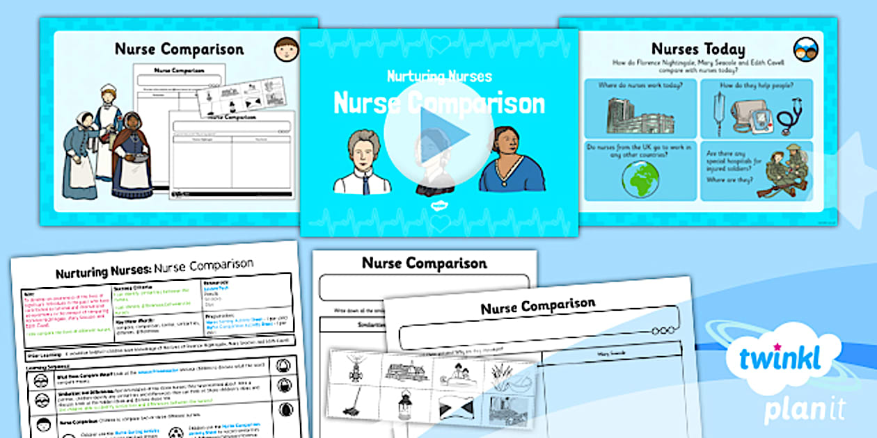History: Nurturing Nurses: Nurse Comparison KS1 Lesson Pack 5