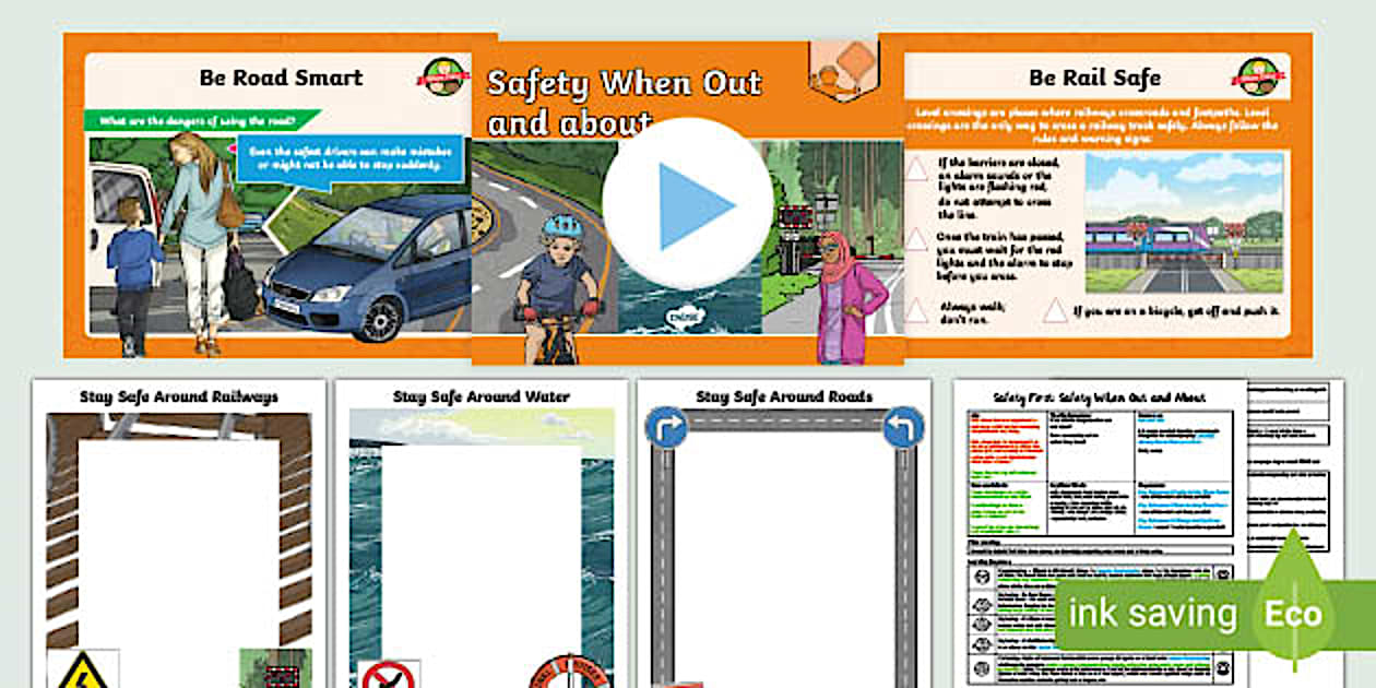 LKS2 PSHE Road Safety Lesson | Road, Water and Rail Safety