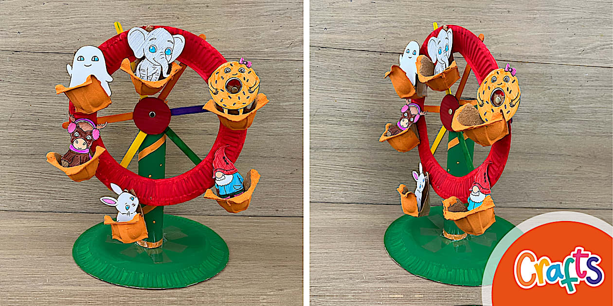 Ferris Wheel Craft (teacher made) - Twinkl