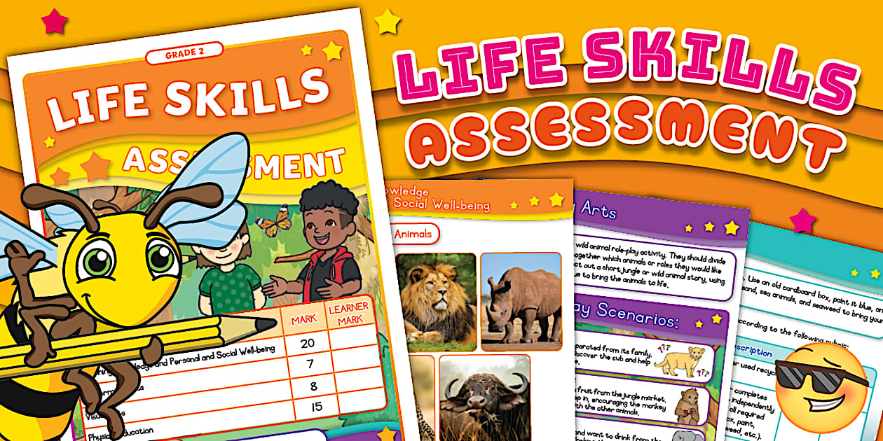 Grade 2 Life Skills Term 2 - Assessment and Memorandum