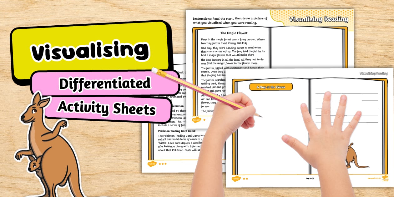 Visualising Differentiated Activity Sheets F-2 ∣ Australia