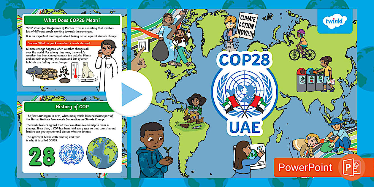 COP28 PowerPoint - KS1 (teacher made) - Twinkl
