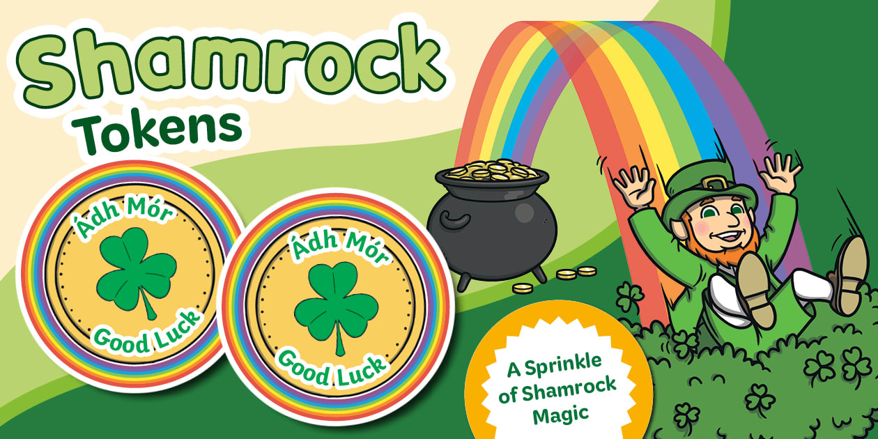 Shamrock Tokens for Growing Magic Plants