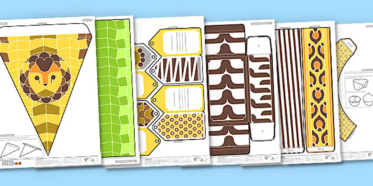 Enkl Safari Printable Party Pack (teacher made) - Twinkl