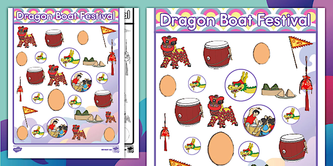 Dragon Boat Festival I Spy Activity | Twinkl USA - Twinkl