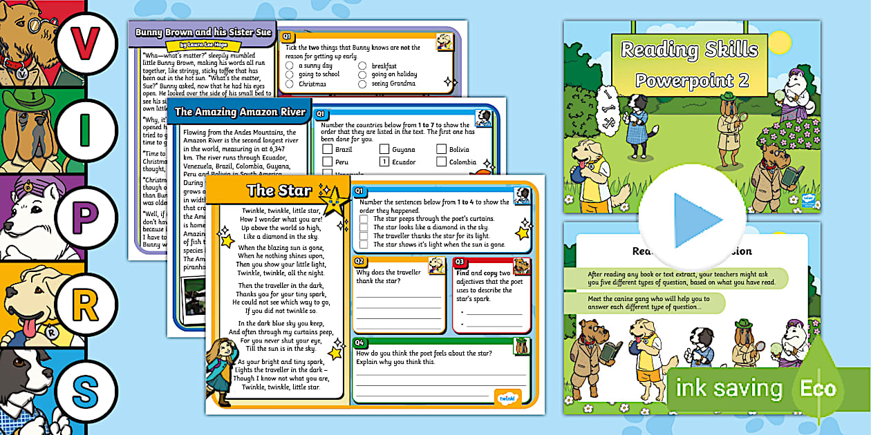 Year 2 Reading Activity Pack 2 - Twinkl