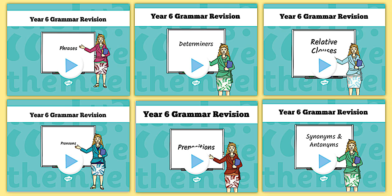 Year 6 Grammar Revision Guide | KS2 SPaG Revision Year 6