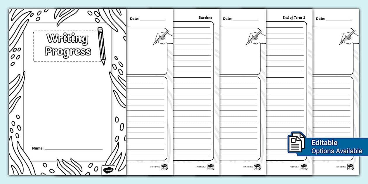 KS1 Writing Progress Book (Teacher-Made) - Twinkl