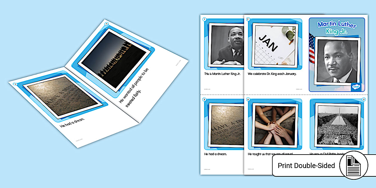 Martin Luther King Jr. Emergent Reader (teacher made)