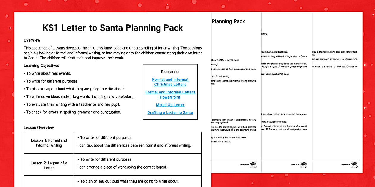 Formal and Informal Letters Lesson Plan (teacher made)