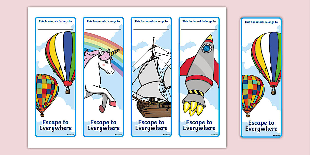 Bookmark Reward (teacher made) - Twinkl