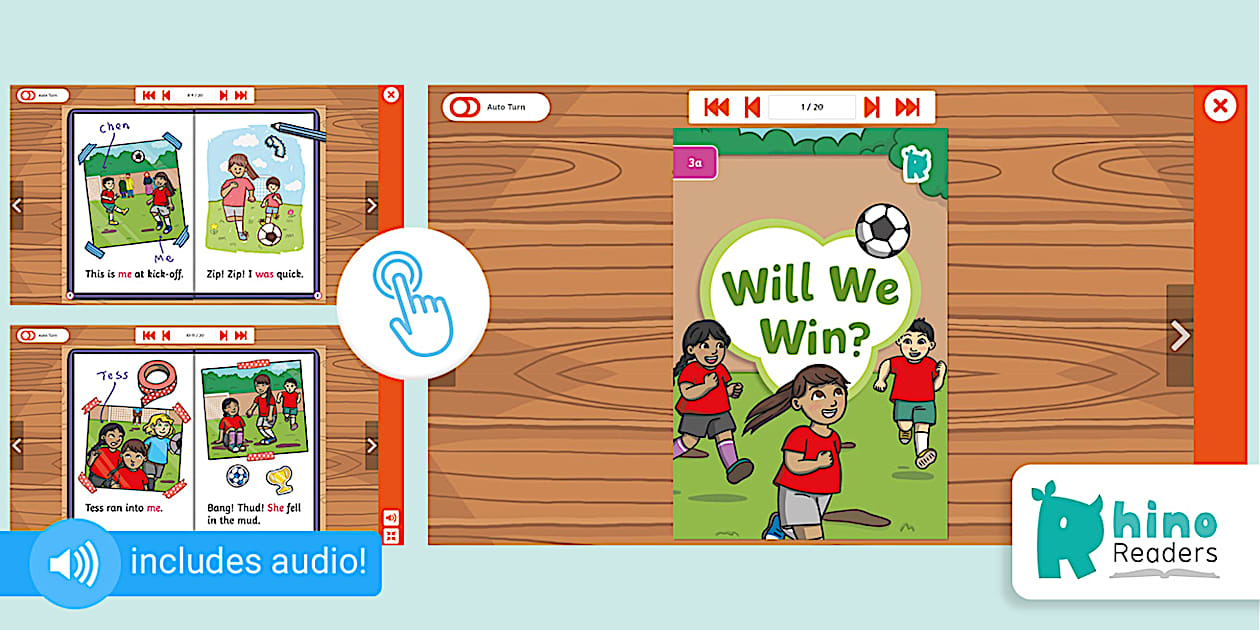 Level 3a Reading Scheme eBook: Will We Win? | Level 3 ebook