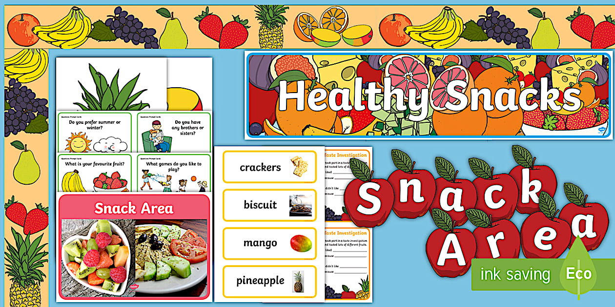 Rolling Snack Time - EYFS Early Years Setting (teacher made)