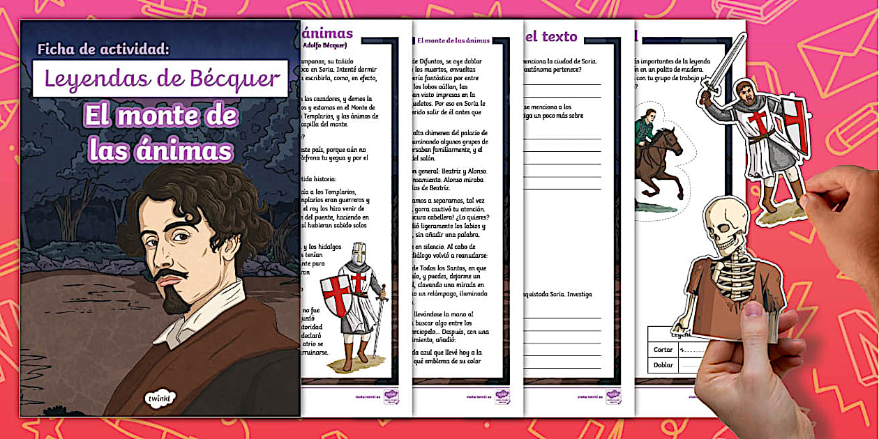Ficha de actividad: Leyendas de Bécquer - El monte de las ánimas