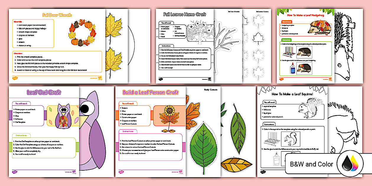 Preschool Leaf Art | Early Childhood | Twinkl USA - Twinkl