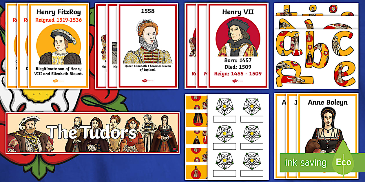 The Tudors | Display Pack - Twinkl Classroom Displays