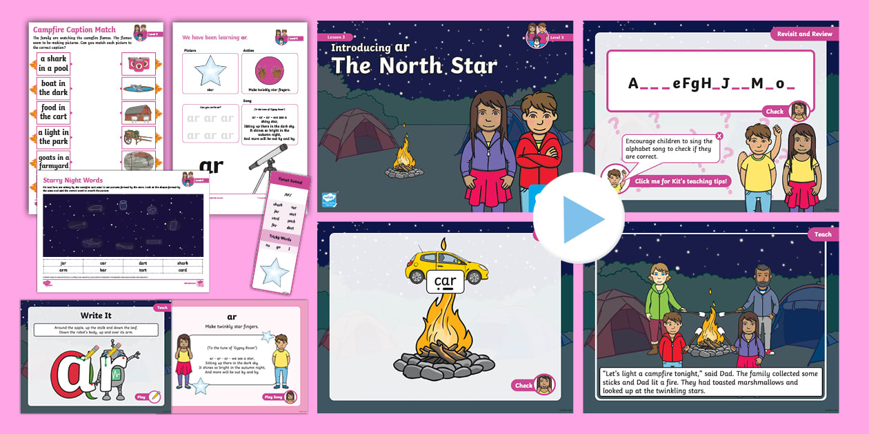 'ar' Phonics Lesson Pack - Level 3 Week 6 Lesson 3 - Twinkl