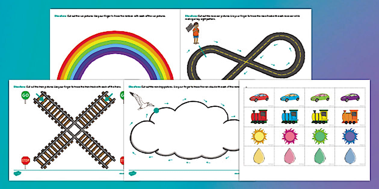 Cross the Midline Activity Mats (teacher made) - Twinkl