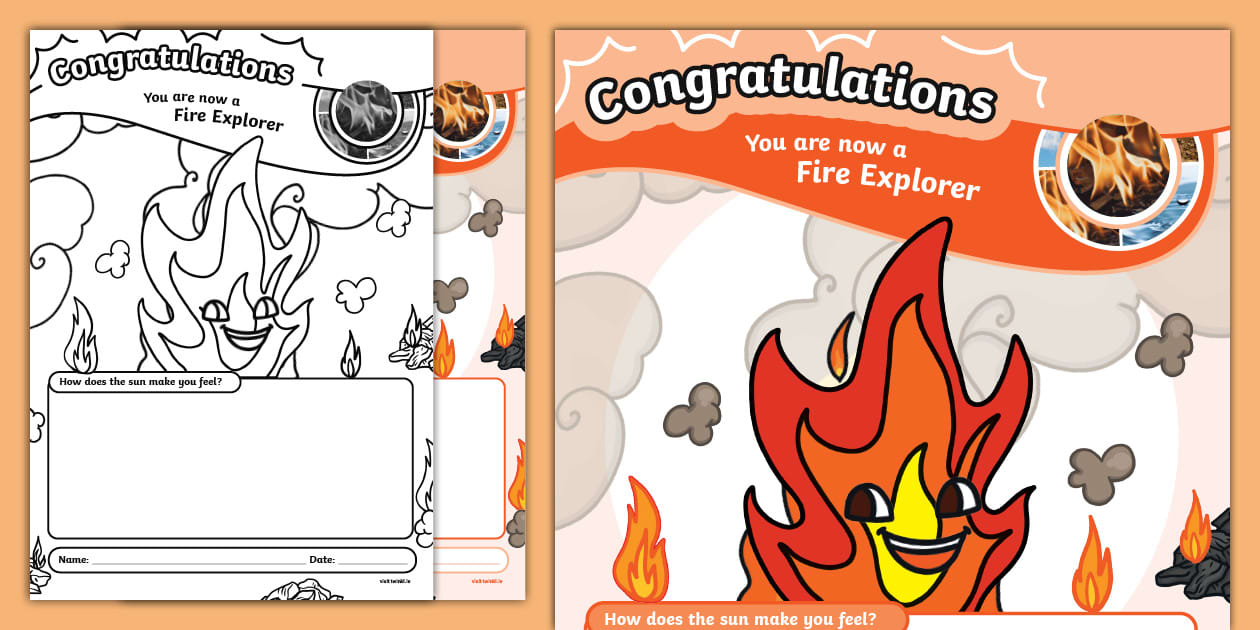 Fire Explorer Certificate