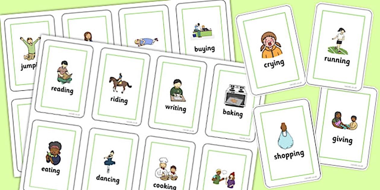 Cursive Two Syllable Final 'ng' Sound Flash Cards - Twinkl
