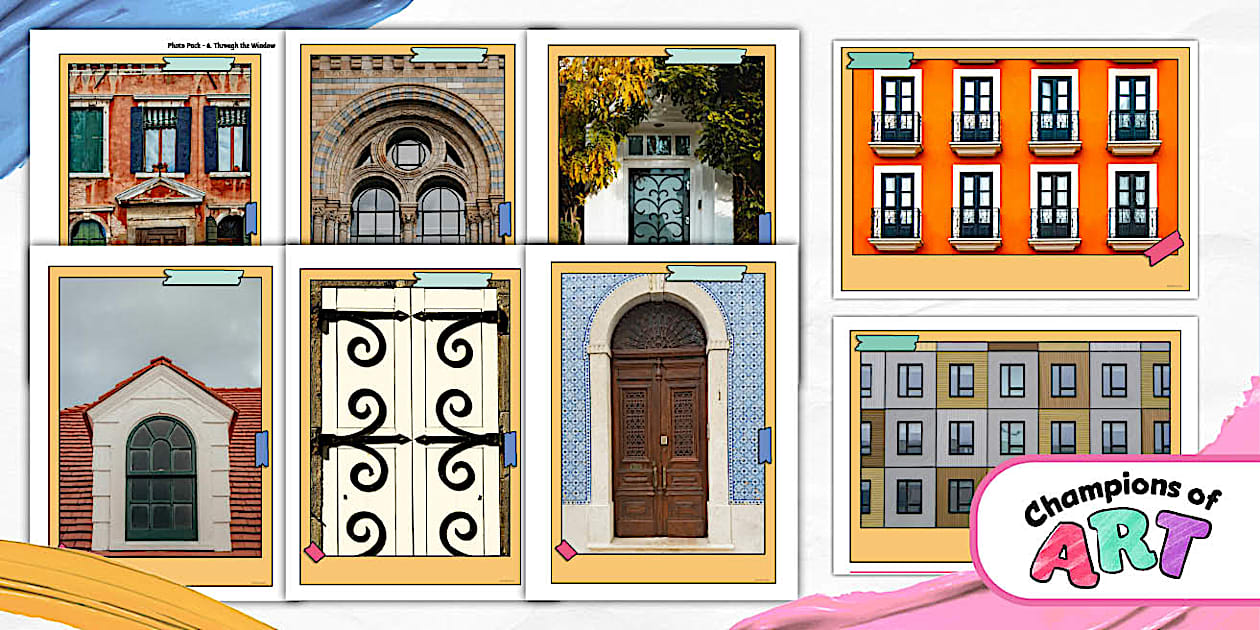 UKS2 Through the Window Photo Pack (teacher made) - Twinkl