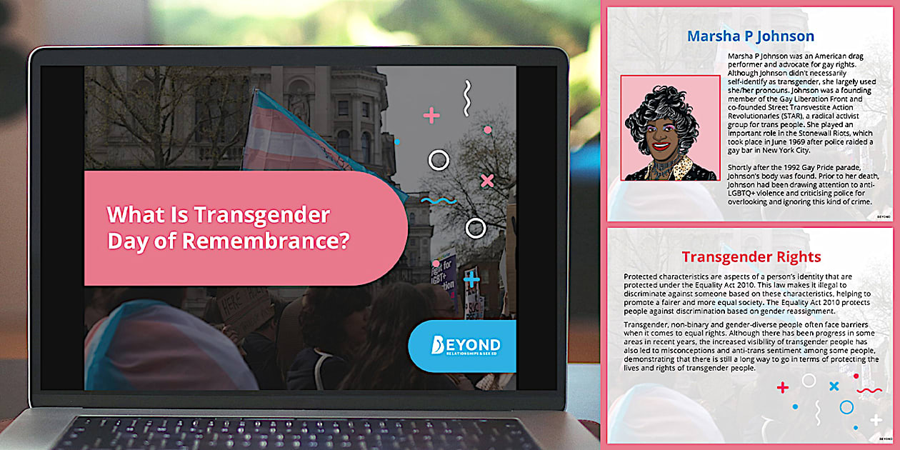 Transgender Day of Remembrance PowerPoint (Teacher-Made)