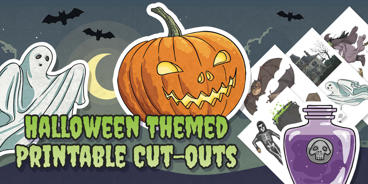 Halloween Theme - Printable Cut-outs