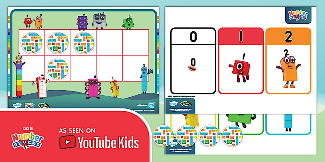 Numberblocks: Number 10's Ten-Frame Activity Pack