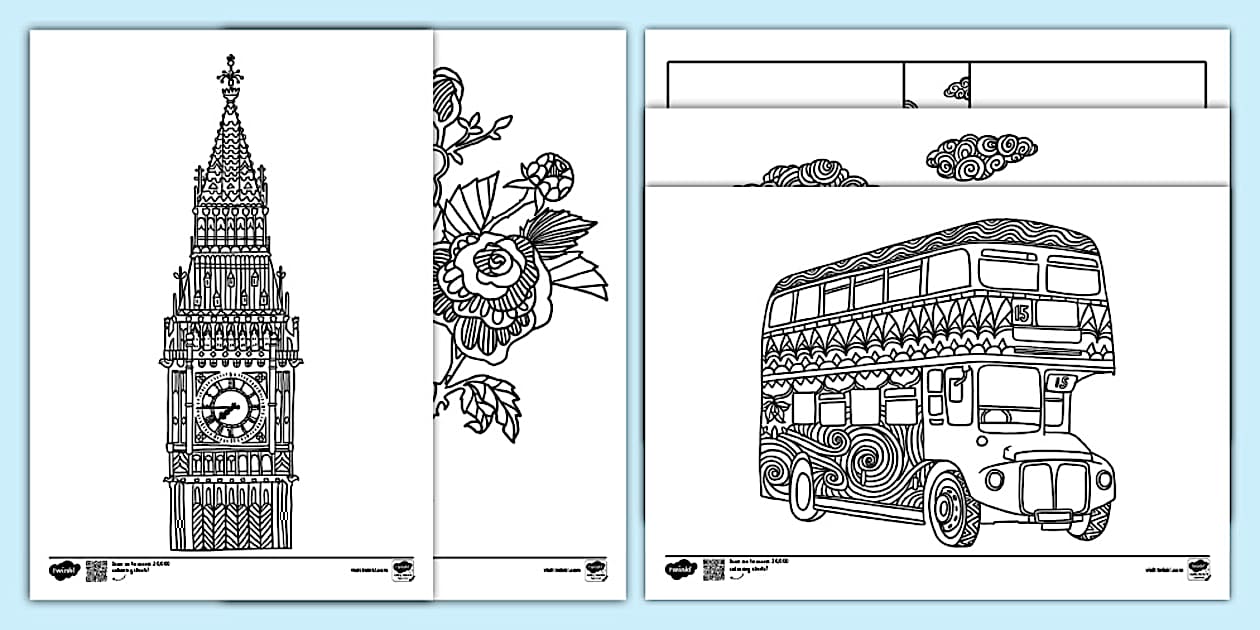 England Colouring Pages (teacher made) - Twinkl
