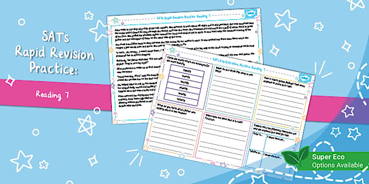 SATs Quick Reading Revision | Parents Exam Prep - Twinkl