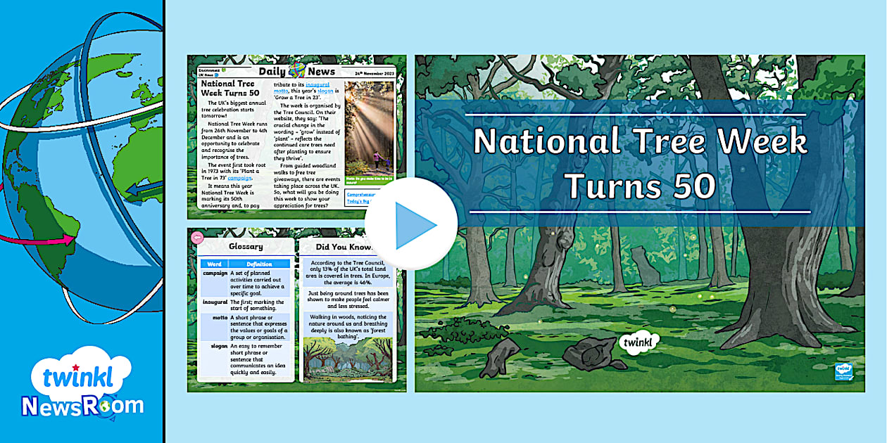 National Tree Week Turns 50 | Twinkl Resources - Twinkl