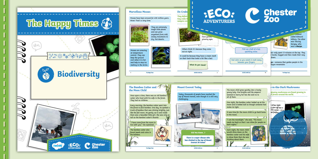 FREE! - Year 2 Biodiversity: The Happy Times (teacher made)