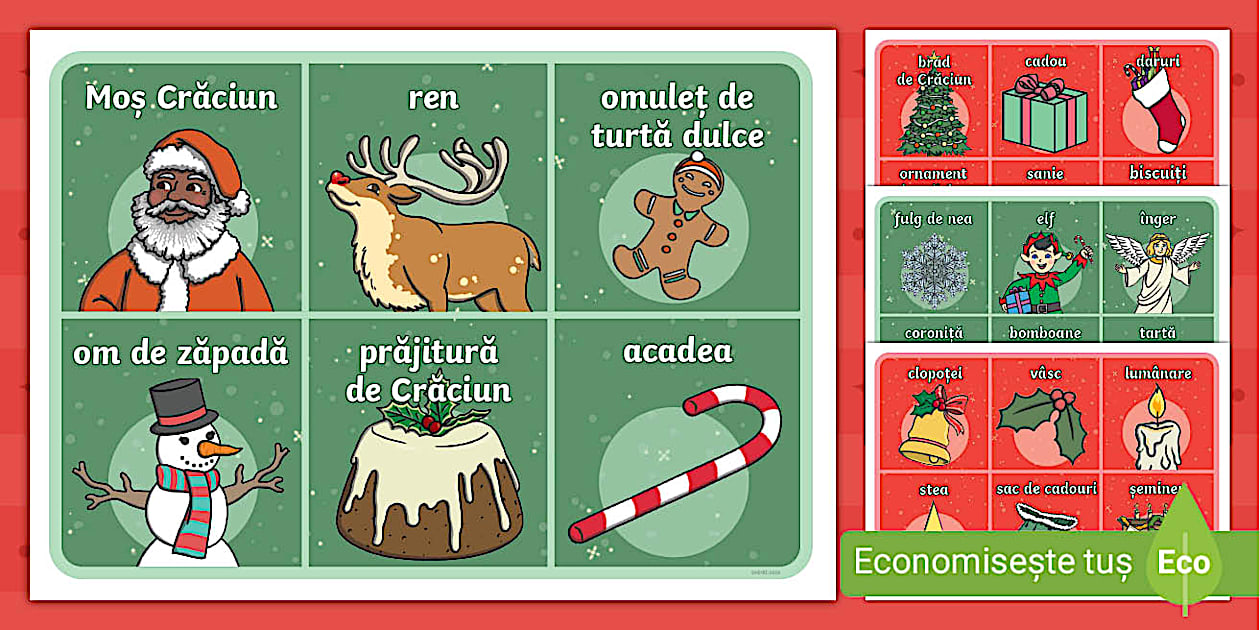Crăciun magic – Bingo