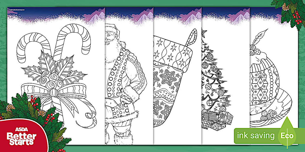 FREE! - ASDA Better Starts: Mindfulness Colouring [Ages 7-11]