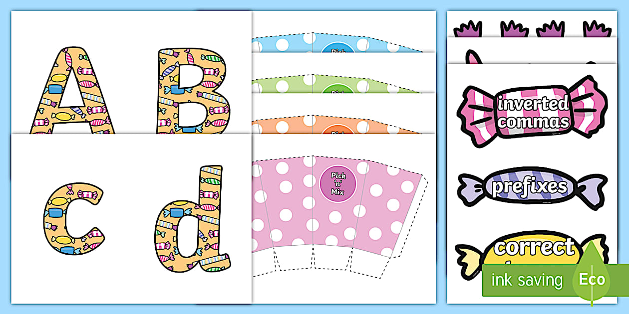 Year 3 Writing Expectations Pick and Mix Display Pack