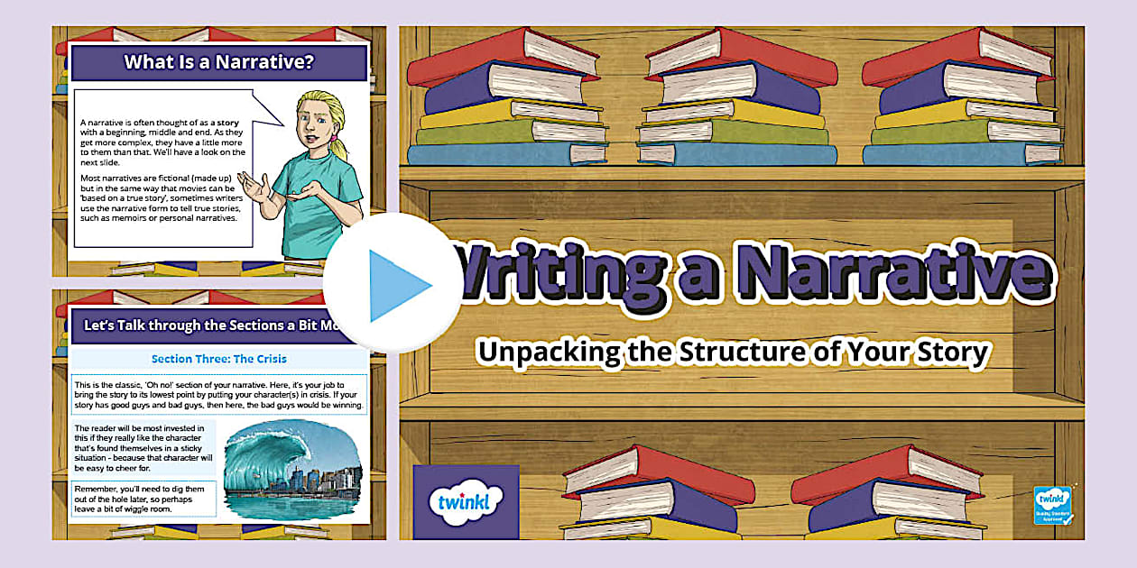 Year 7-8 Narrative Writing Powerpoint (Teacher-Made)