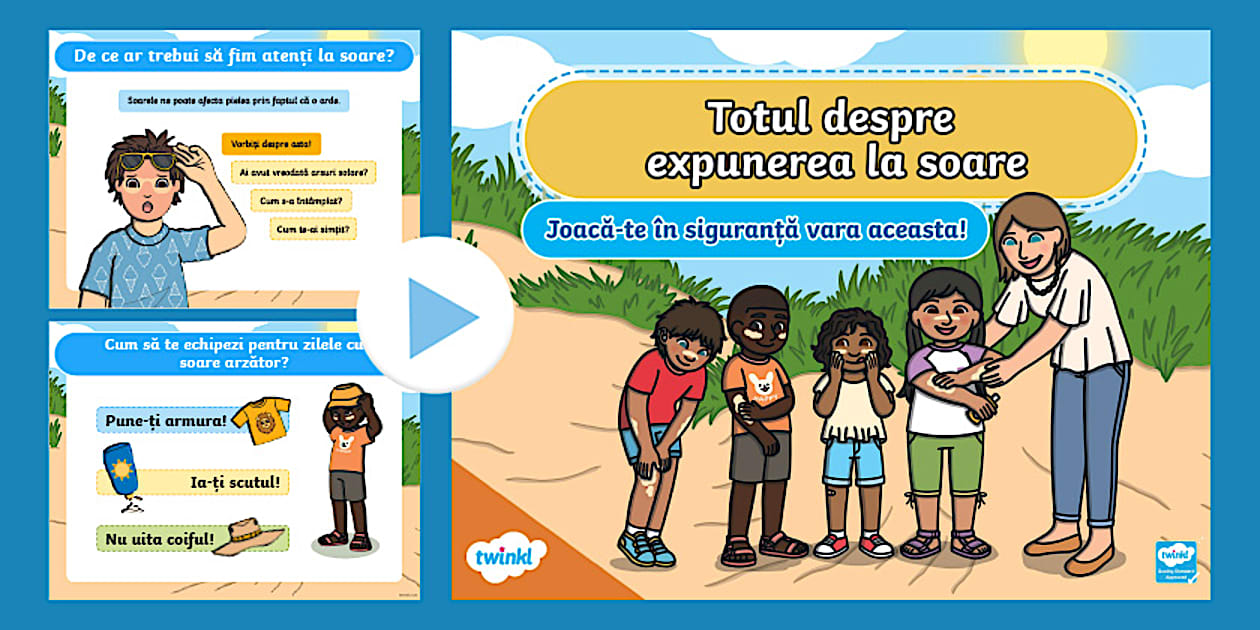 Totul despre expunerea la soare – Prezentare PowerPoint