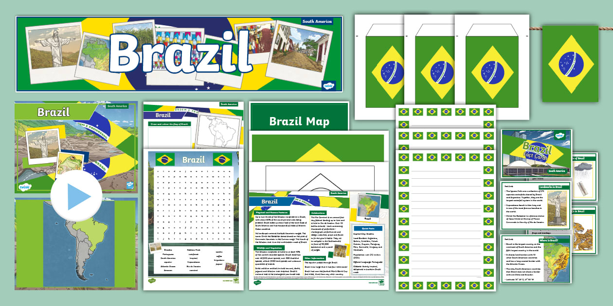 KS2 Brazil Resource Pack - KS2 - Twinkl