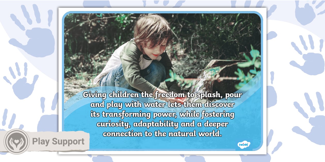 Elemental Play - Water Display Poster (teacher made)