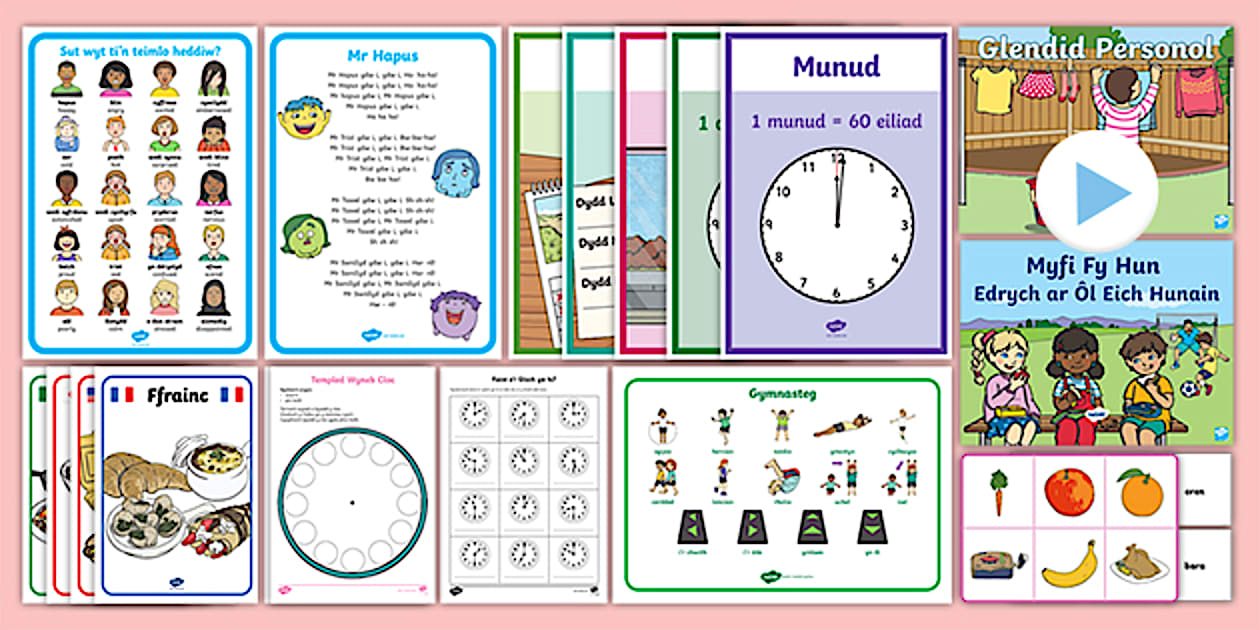 Pecyn Dysgu Cartref Blwyddyn 1 Wythnos 6 - Twinkl